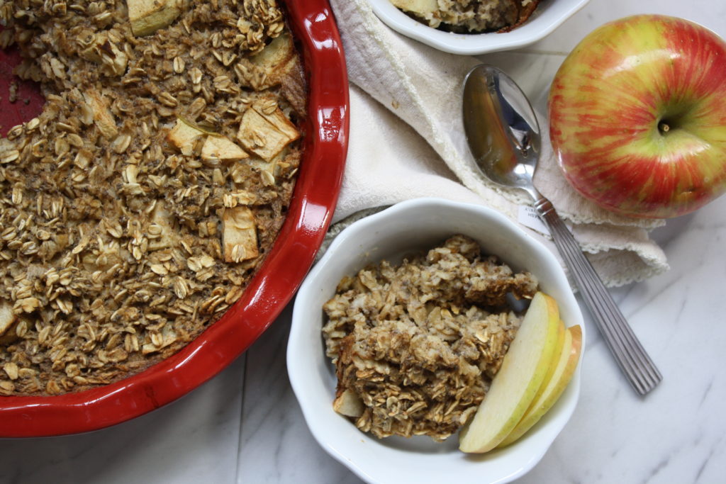 Superfood Baked Oatmeal - Running on Veggies